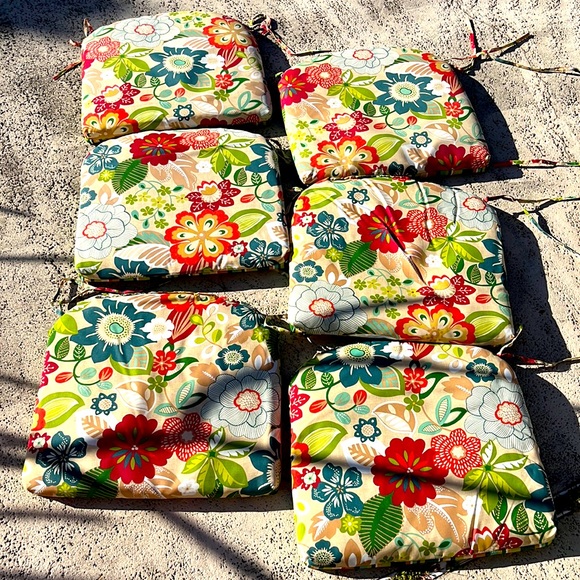 Other | Tie Back Reversible Seat Cushions | Poshmark